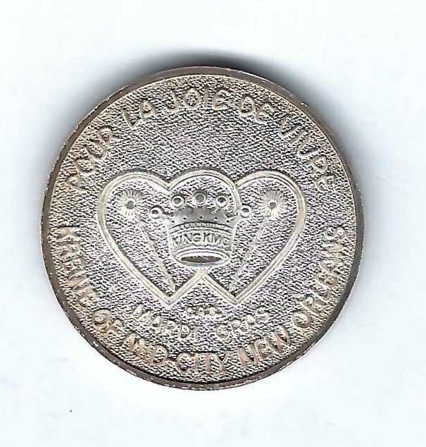 1977 TEXAS CIVIL WAR FLAG CSA DIXIE .999 SILVER MARDI GRAS DOUBLOON ...