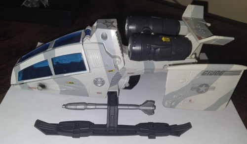 Arctic Ghost Hawk 100% Complete 50th Ann Battle Below Zero G.I. Joe GI ...