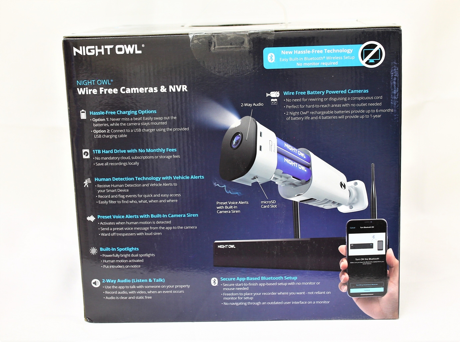 Night Owl Battery Wi-Fi Security System (3 Cameras) 816522024918 | eBay