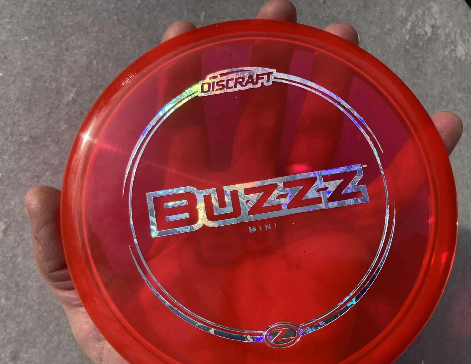 6 Inch Mini Z Buzzz Marker-Red w Holographic Money Foil | eBay