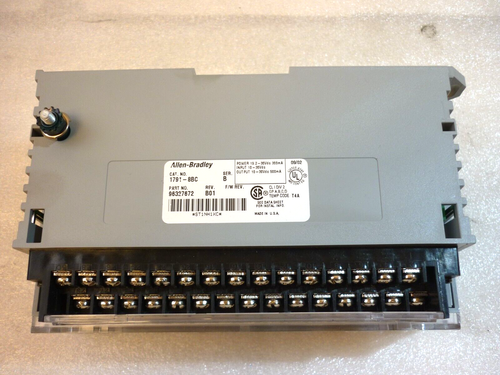 Allen Bradley 8 Input / 8 Relay Output I/O Block Module pn 1791-8BC for ...