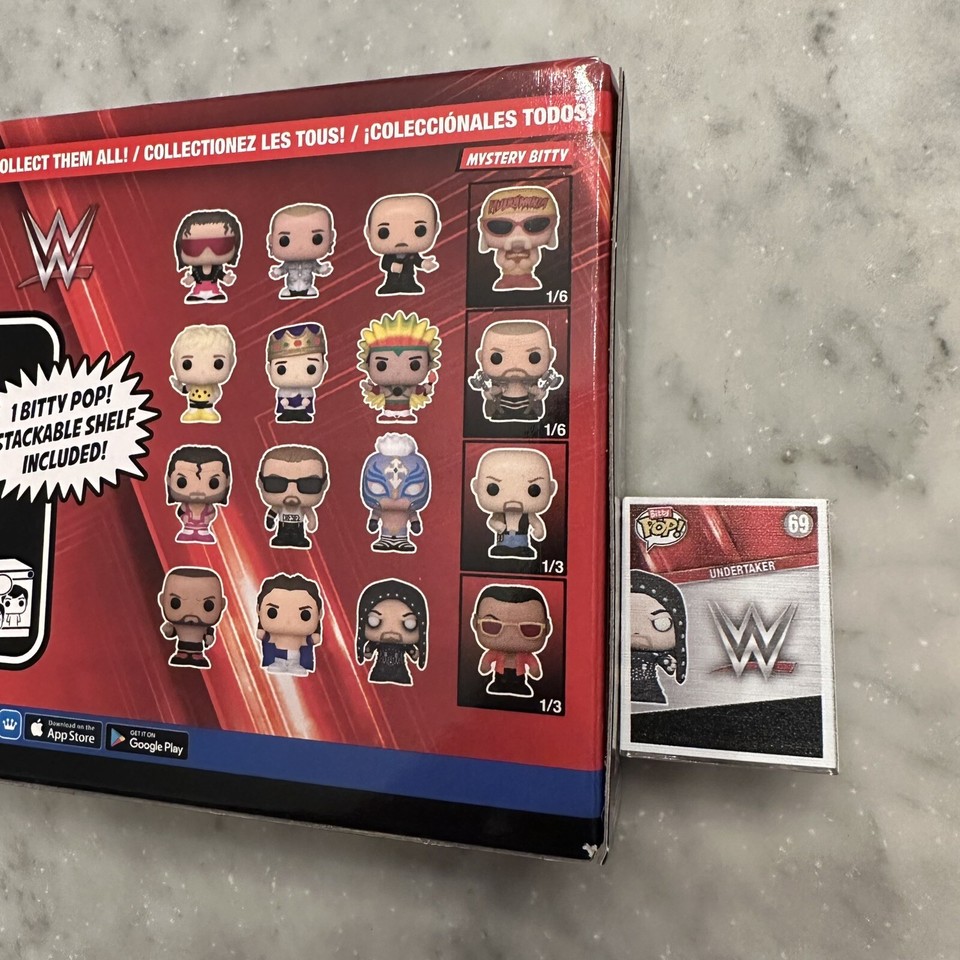 Funko Bitty Pop WWE- 69 Undertaker | eBay