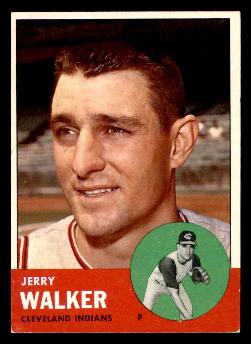 1963 Topps #413 Jerry Walker Cleveland Indians | eBay