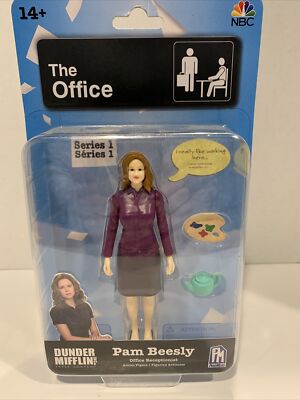 NEW The Office Pam Beesly Dunder Mifflin Action Figure PhatMojoCab | eBay