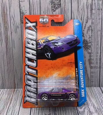 Matchbox MBX Adventure City Opel Speedster Diecast Car Purple #104/120 ...
