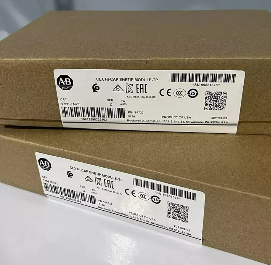 Allen Bradley 1756-EN2T Ser C ControlLogix EtherNet/IP Bridge Module 10 ...