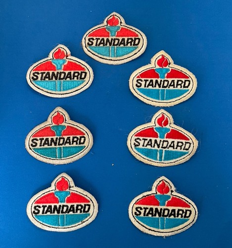Vintage 7 Patches Standard Oil Sew-on Patches | eBay
