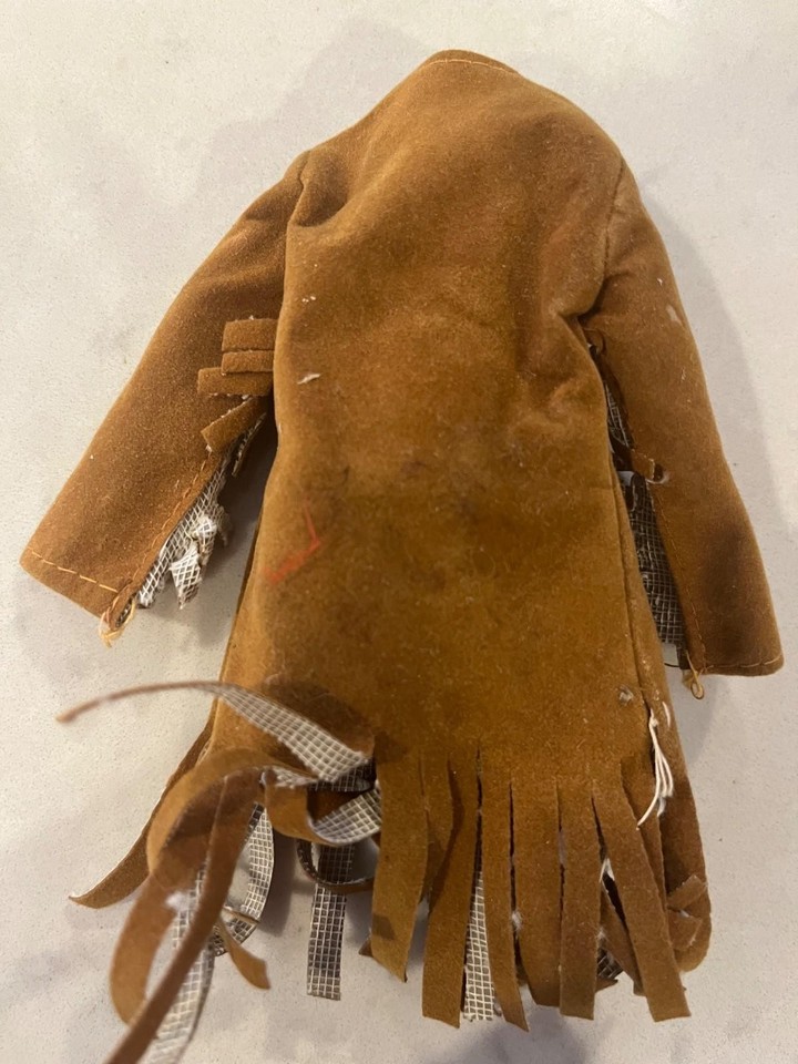 VINTAGE 1970'S MEGO DOLLS MADDIE MOD FRINGE COAT MCMLXX BARBIE CLONE | eBay