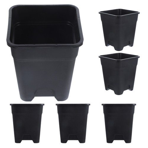 6 Pcs Root Control Pots Flower Container Flowerpot Plastic Gardening ...