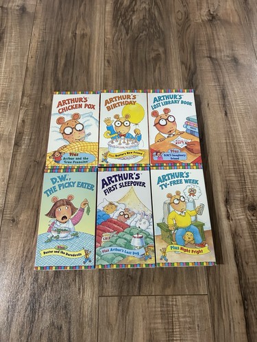 Arthur Marc Brown VHS Lot of 6 PBS WGBH Tested Work Great Kids Cartoons ...