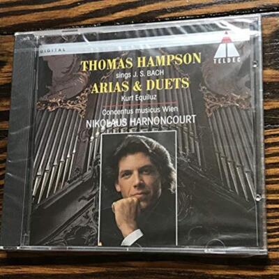 Bach: Arias & Duets / Thomas Hampson - Music CD - Harnoncourt,Hampson ...