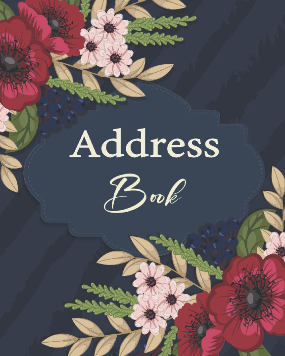 Address Book: Large Print Address Book with Alphabetical Tabs ...