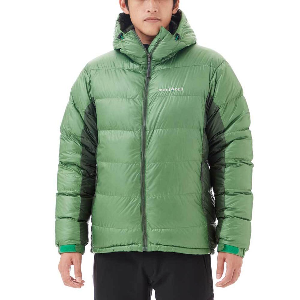 Montbell Alpine Down Hoodie Jacket Men's 800 Fill Power EX Down Zipper ...