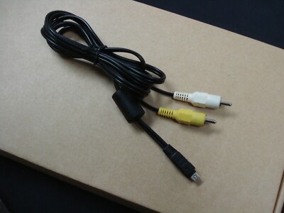 NEW GENUINE 5' Nikon EG-CP14 A/V Audio Video Cable for Coolpix Cameras ...