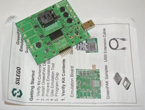 Silego Technology GreenPAK Emulator Kit v1.1 Development Kit [QYT=1 PCS ...