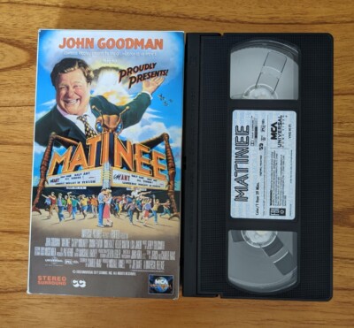 Matinee VHS John Goodman Cathy Moriarity | eBay