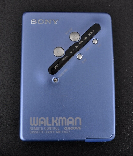 Vintage Sony Walkman - Mega Bass - Blue (WM-EX672/LM) | eBay