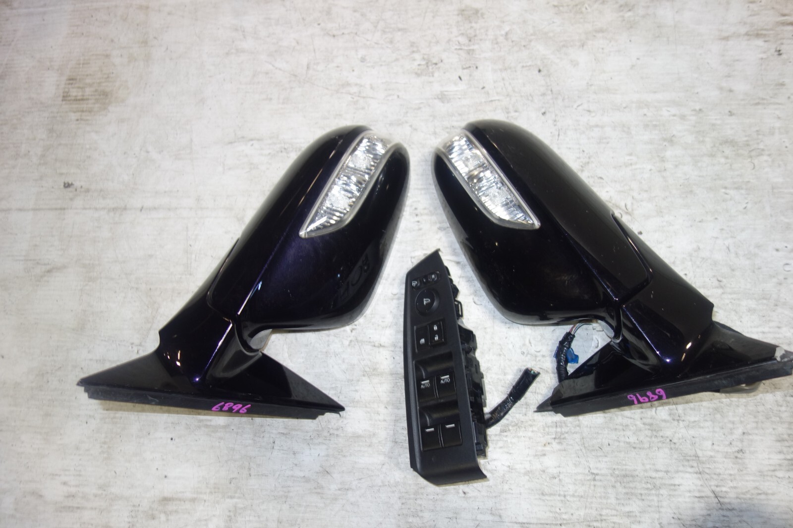 JDM Honda Accord Inspire Power Folding Mirrors & Switch 2008-2012 Sedan ...