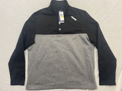 M24 IZOD Grey Fleece Long Sleeve Sweater Top Shirt MEN'S S (IR READ) | eBay