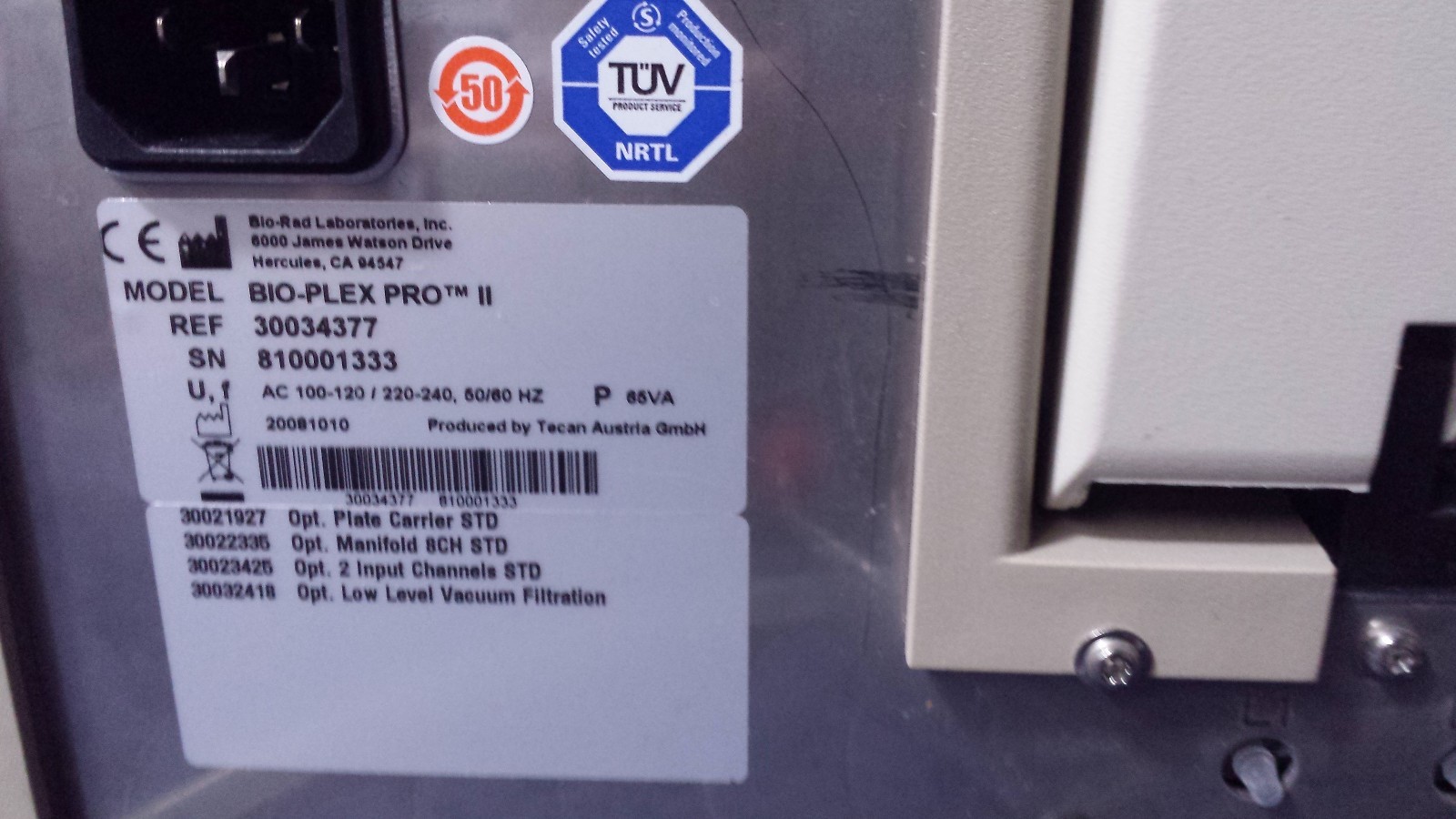 Bio-Rad Bio-Plex Pro II Microplate Wash Station [CR] | eBay