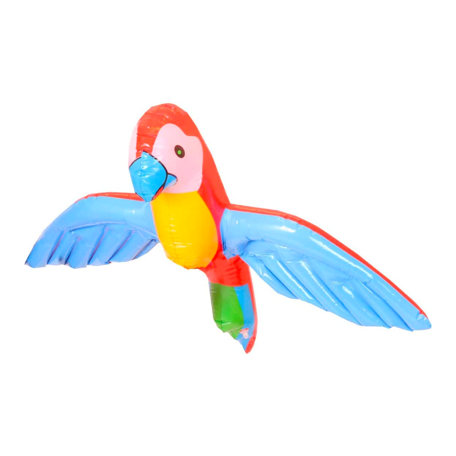 BULK INFLATABLE PARROT FANCY DRESS PARTY ACCESSORY HAWAIIAN PROP ...