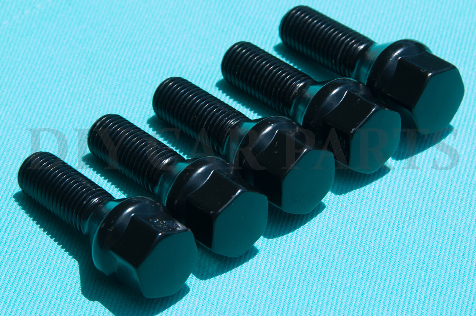 Set of 20 Black BMW Lug Bolts Nuts 525i 528i 530i 330i M5 328i 645Ci M3 ...