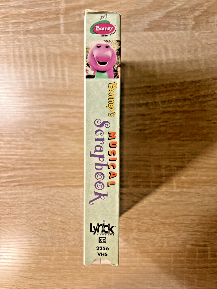 Barney's Musical Scrapbook VHS Classic Collection 2000 Barney White ...