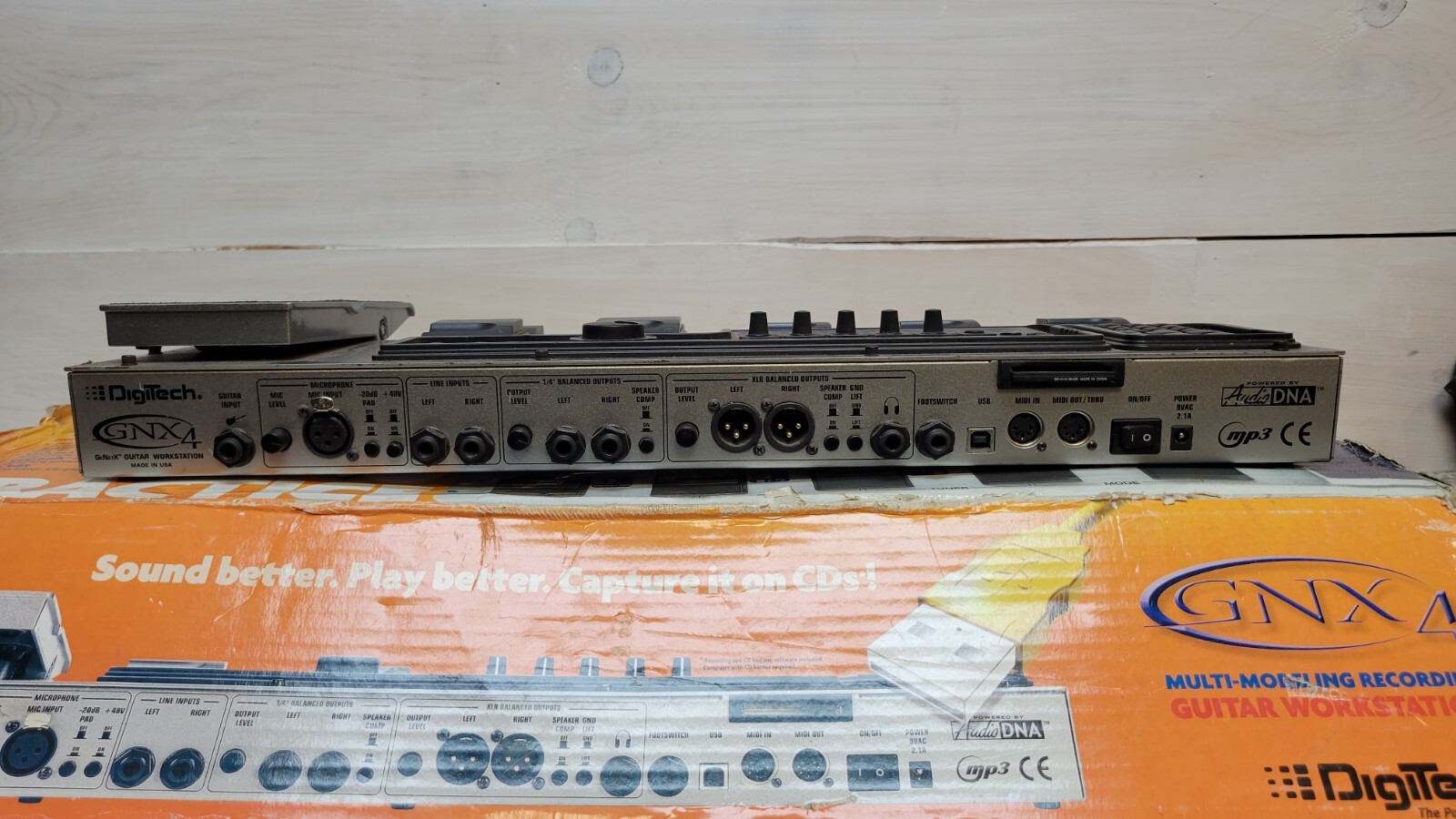 DigiTech GNX4 Guitar Workstation Multi-Effects Guitar Effect Pedal for ...