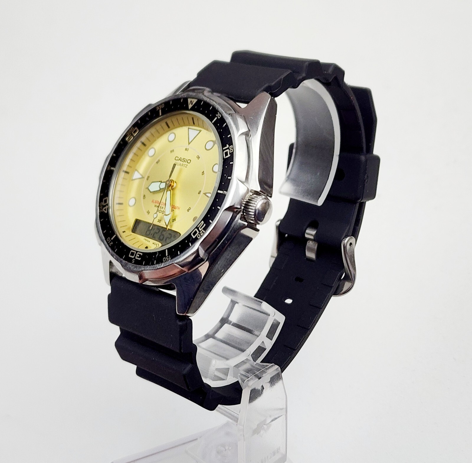 Men's ANALOG-DIGITAL Watch CASIO "Arnie" (2701) AMW-320R. Alarm ...