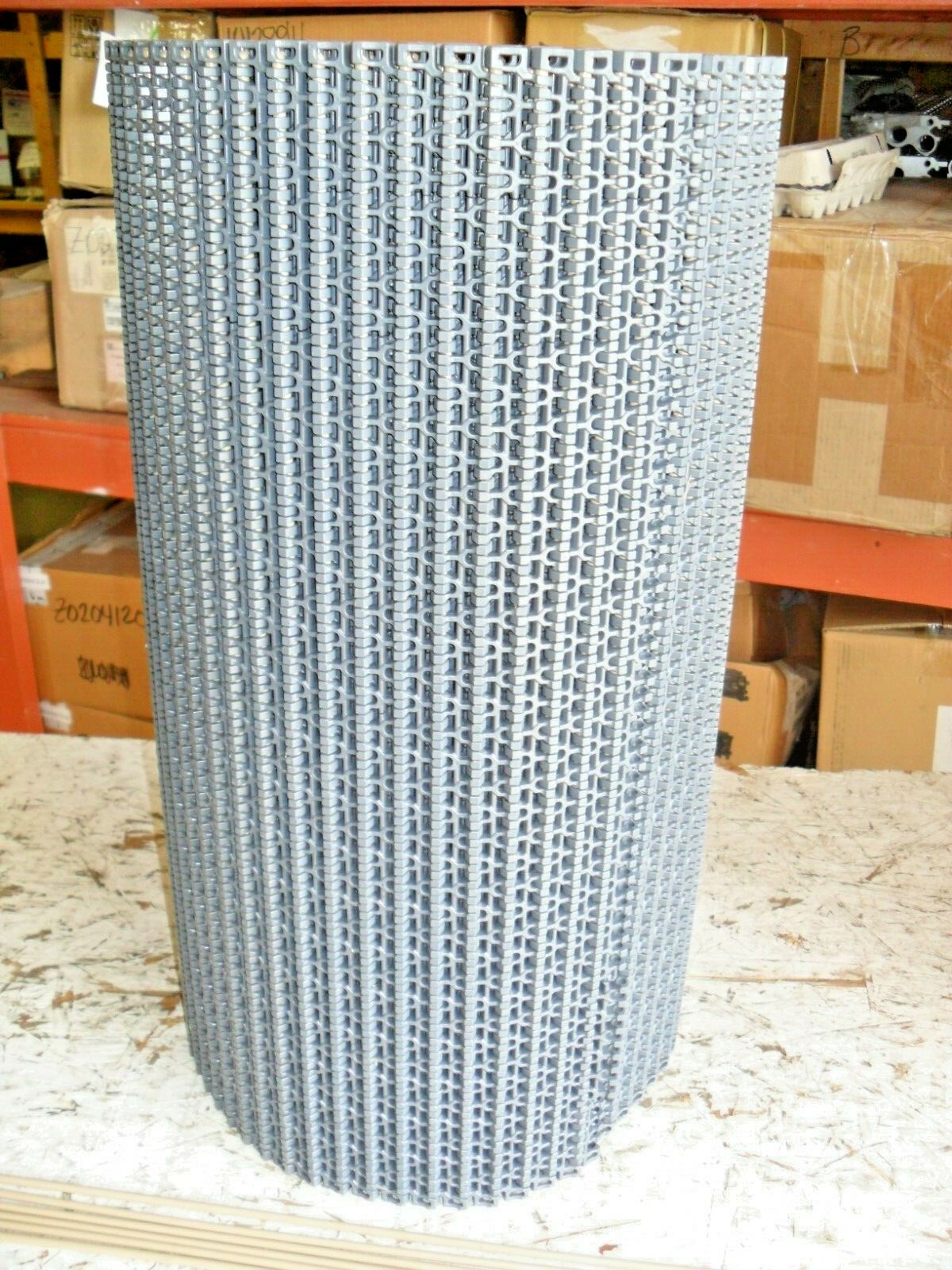 qty 10' x 21" Intralox Series 1100 Flush Grid Friction Top Conveyor ...