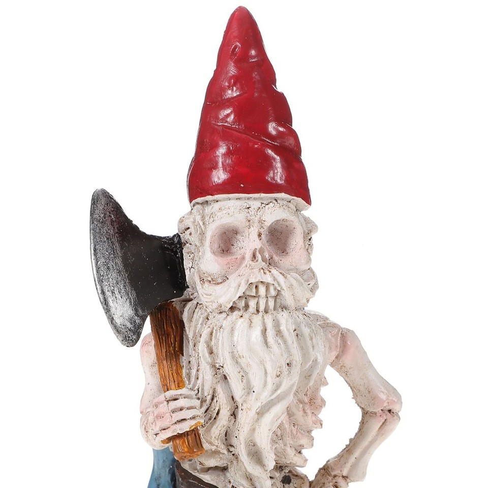 2 Pcs Halloween Craft Adorn Dwarf Decoration Garden Ornament Funny ...