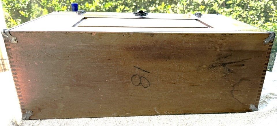 VTG H. Gerstner Sons Dayton OHIO Wooden Machinist Tool Box Chest - WWII ...