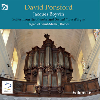 David Ponsford Jacques Boyvin: Suites from the Premier and Seco (CD ...
