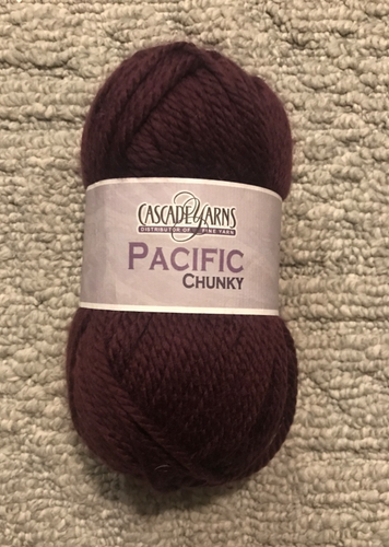 Cascade Yarns Pacific Chunky Color Italian Plum #44 66% Acrylic 40% ...