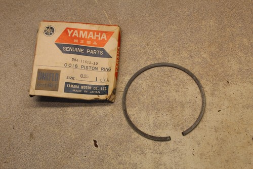 YAMAHA RT1 RT1MX RT1B 1970-1971 PISTON RING 0.25 O/S NOS OEM 284-11611 ...