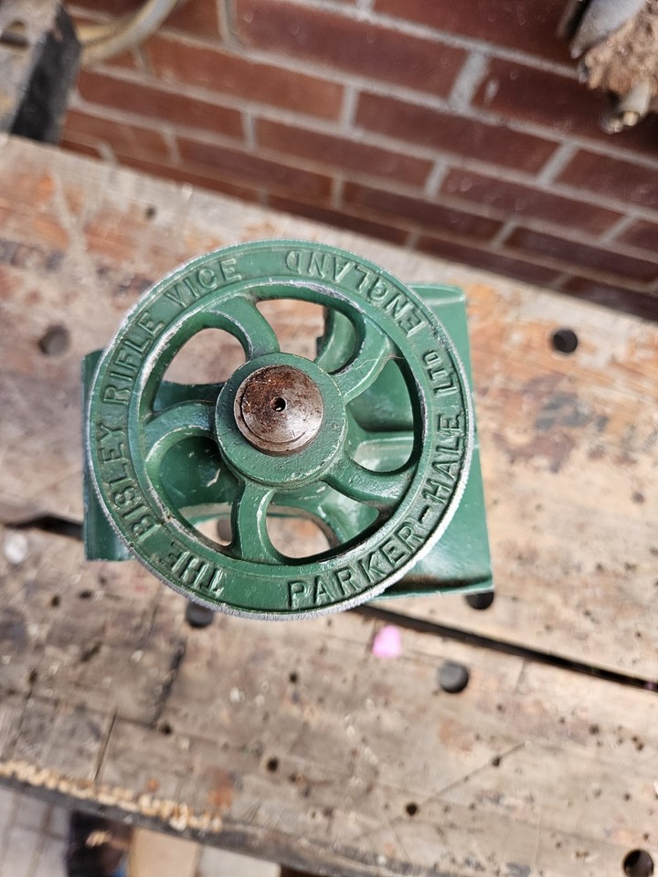 Parker Hale Ltd. Birmingham Cast Iron 'The Bisley' Rifle Vice GWO | eBay UK