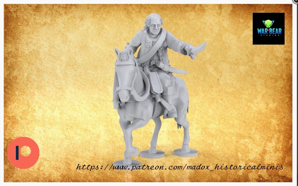 Wargaming SYW Prussian High command 28mm Miniature Figures | eBay UK