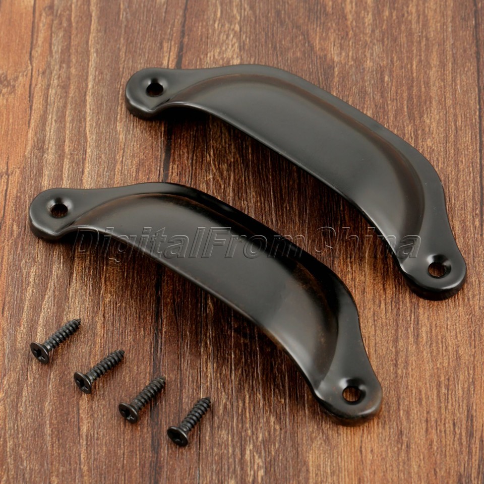 Vintage Kitchen Furniture Cupboard Cabinet Handles Cup Drawer Door Pull ...