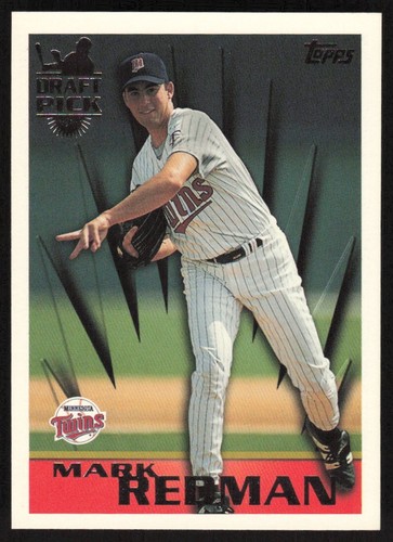 1996 Topps Draft Pick Mark Redman #14 Minnesota Twins | eBay