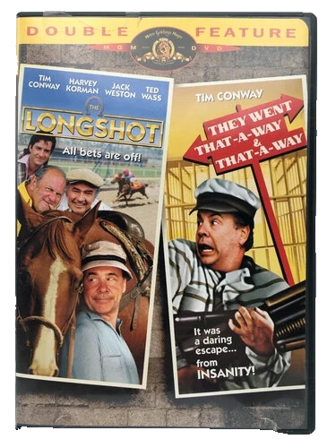 THE LONGSHOT/THEY WENT THAT-A-WAY & THAT-A-WAY (DVD) VG Disc+CVR Art-NO ...