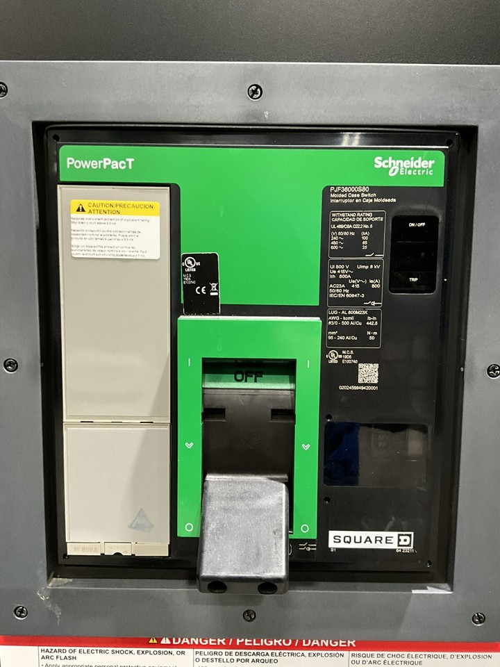Schneider Electric Power Distribution Unit 400kva 481A 480VAC Cat No ...