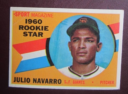 1960 Topps Julio Navarro (San Francisco Giants) #140 EX | eBay