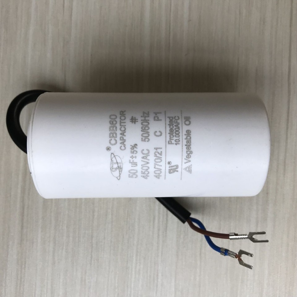 CBB60 60 MFD 60UF 450VAC 450V Motor START Running Capacitor (Wire) | eBay
