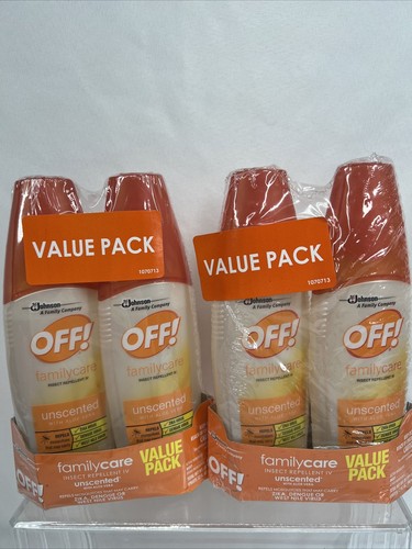 (2 Pack) OFF! Family Care Insect & Mosquito Repellent Unscented Aloe ...