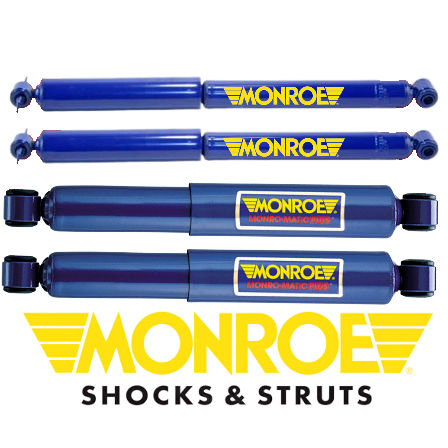 Monroe Shocks Set of 4 Front & Rear NEW For Chevrolet Blazer S-10 GMC ...