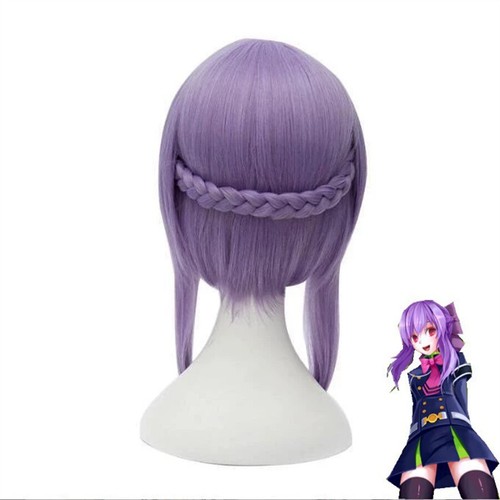 Hiragi shinoa Cosplay Wig LONG party hair Synthetic Costume Wigs | eBay