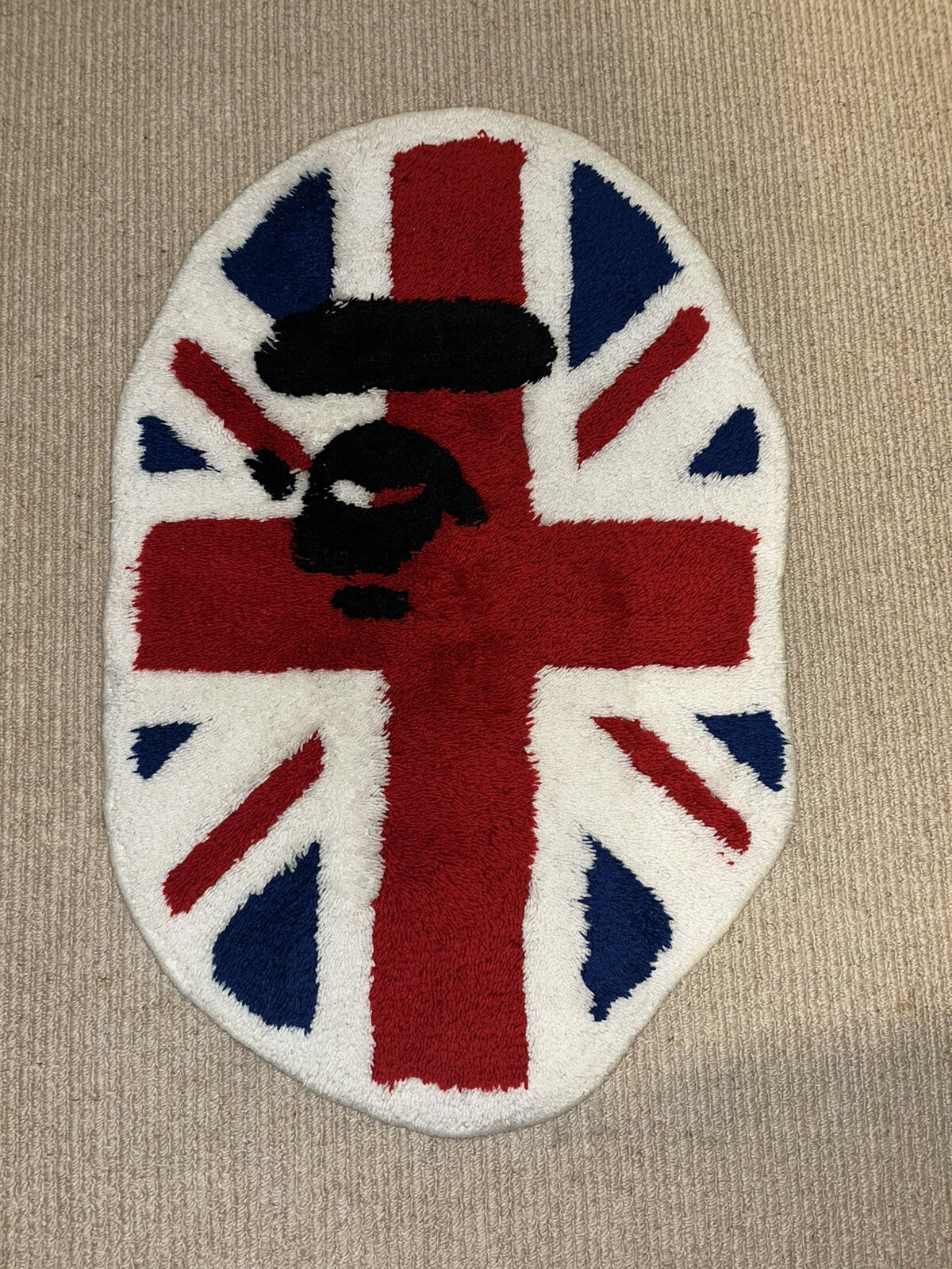 Bape Rug UK Union Jack Flag A Bathing Ape Mat Nigo Era Rare | eBay