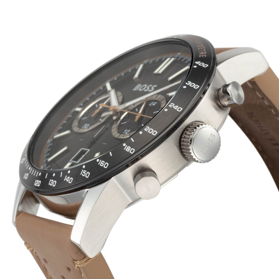 Hugo Boss Men's Allure 44mm Quartz Chronograph Watch 1513964 | eBay