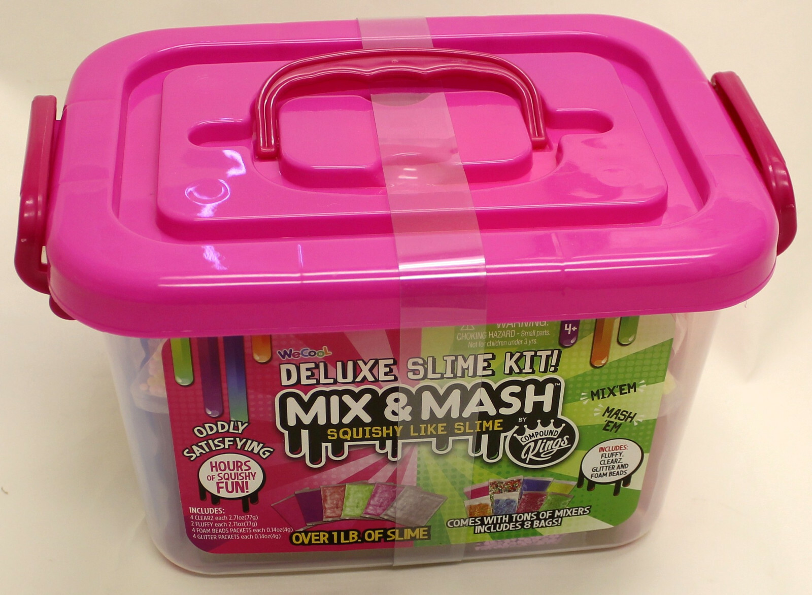 Compound Kings Mix and Mash Deluxe Slime Kit Caddy With Storage and ...