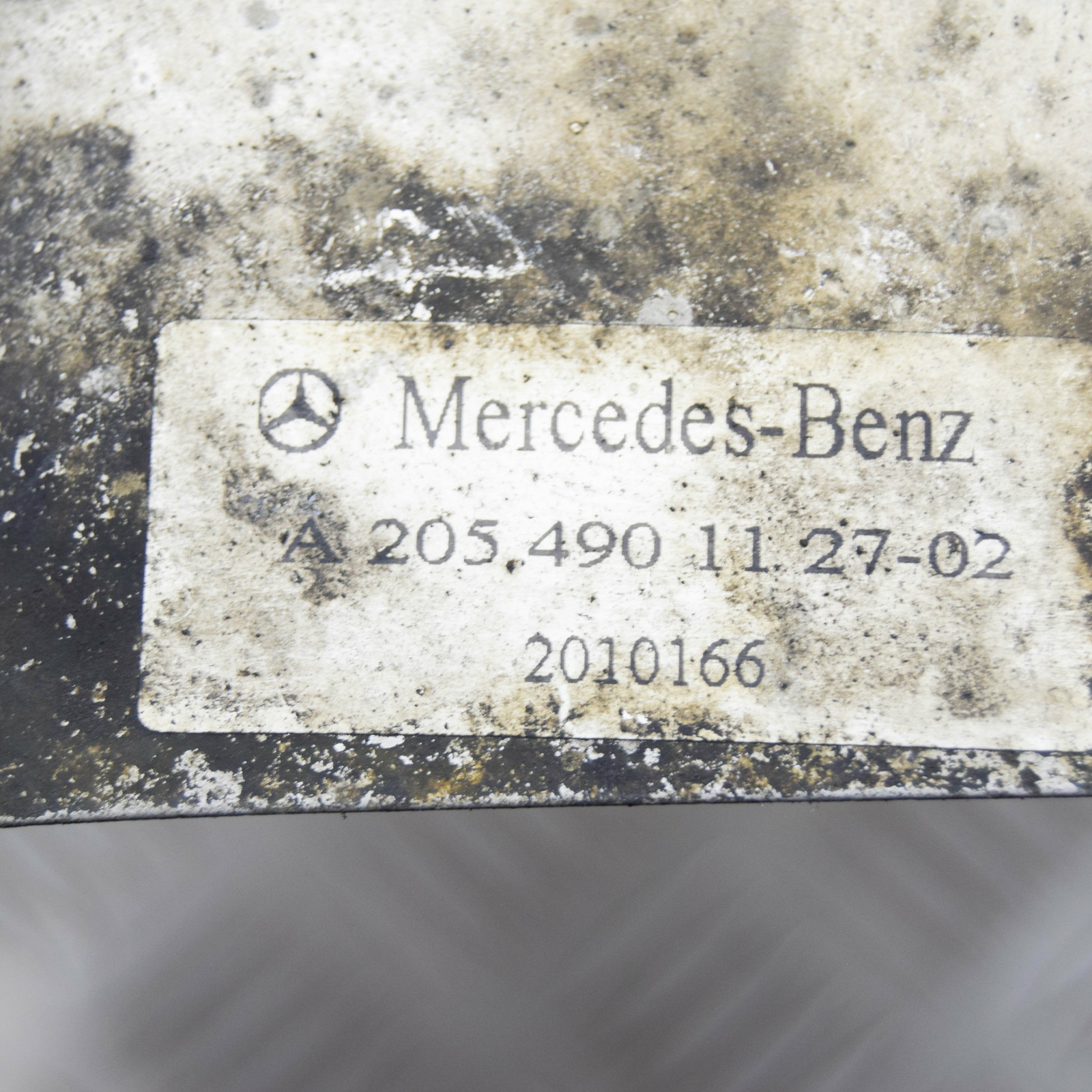 MERCEDES-BENZ C W205 Rear Left Exhaust Tail Pipe Tip Trim A2054901127 ...